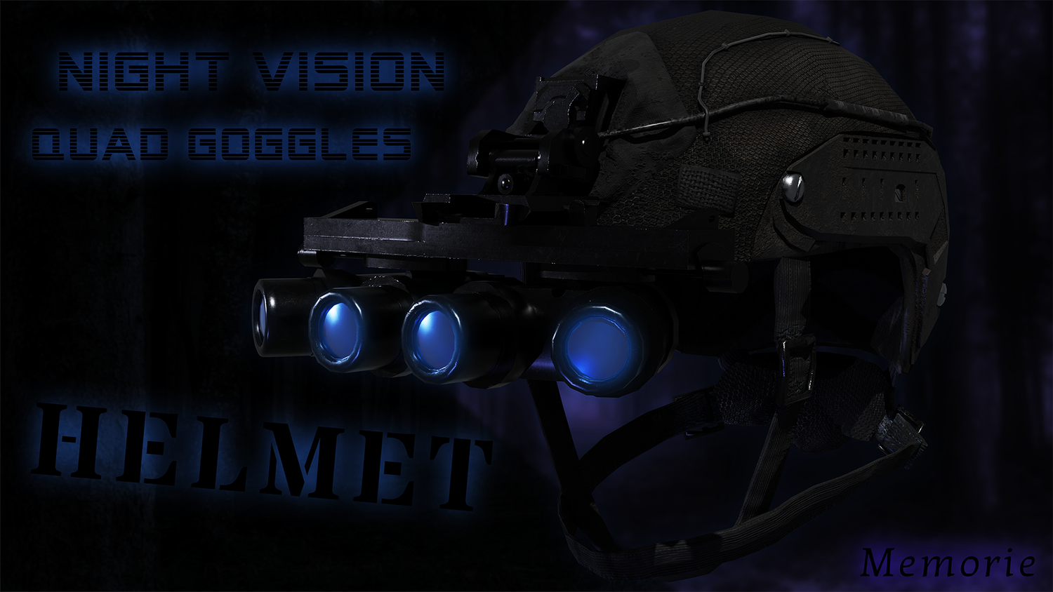 Night Vision Quad Goggles Helmet - Payhip