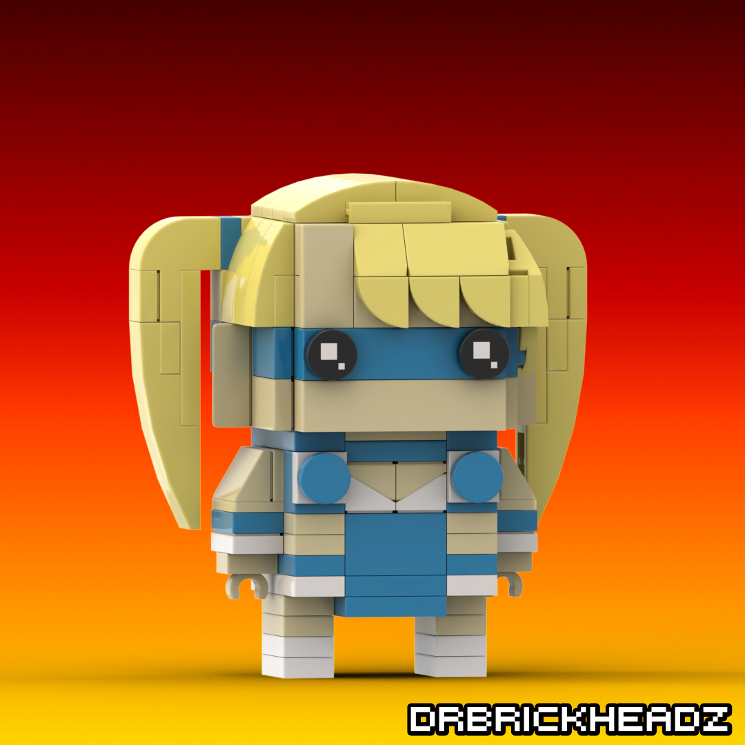 Birdie (Street Fighter Alpha) Custom Brickheadz Instructions - Payhip