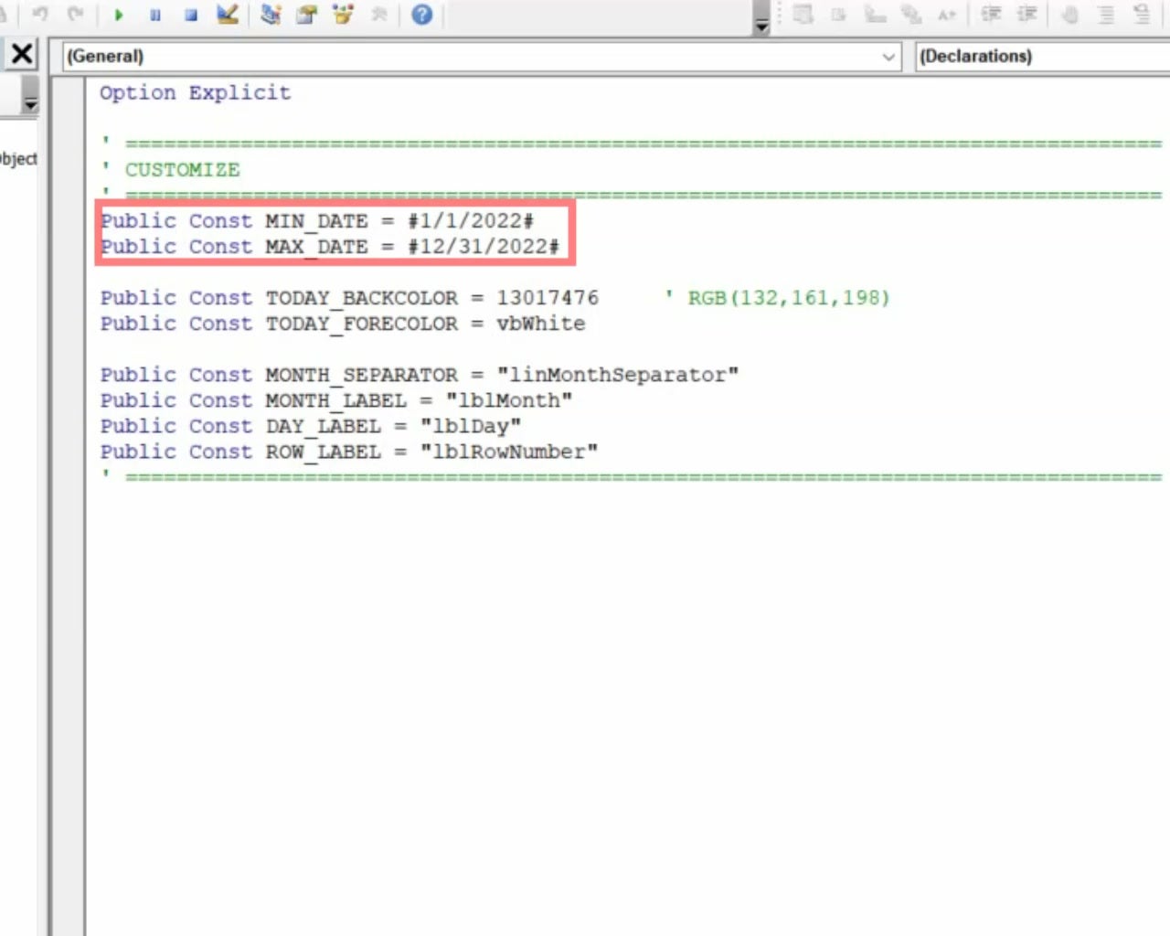 Scrollable timeline with MS Access. Part 1/3: Timeline design. - Payhip
