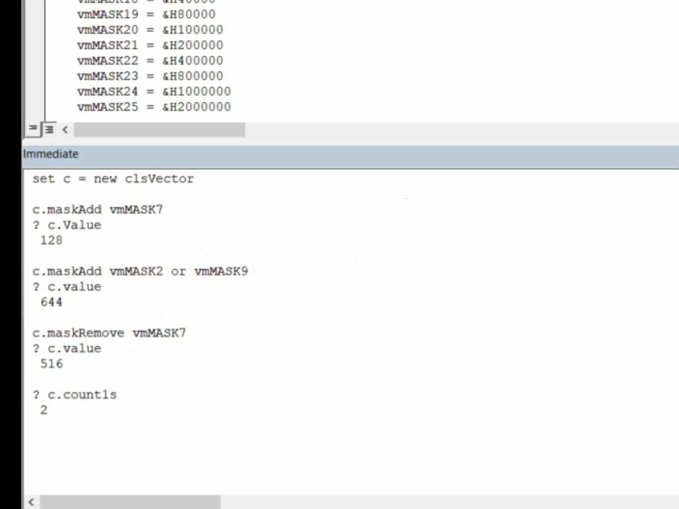Scrollable timeline with MS Access. Part 2/3: The "bit field" technique - Payhip