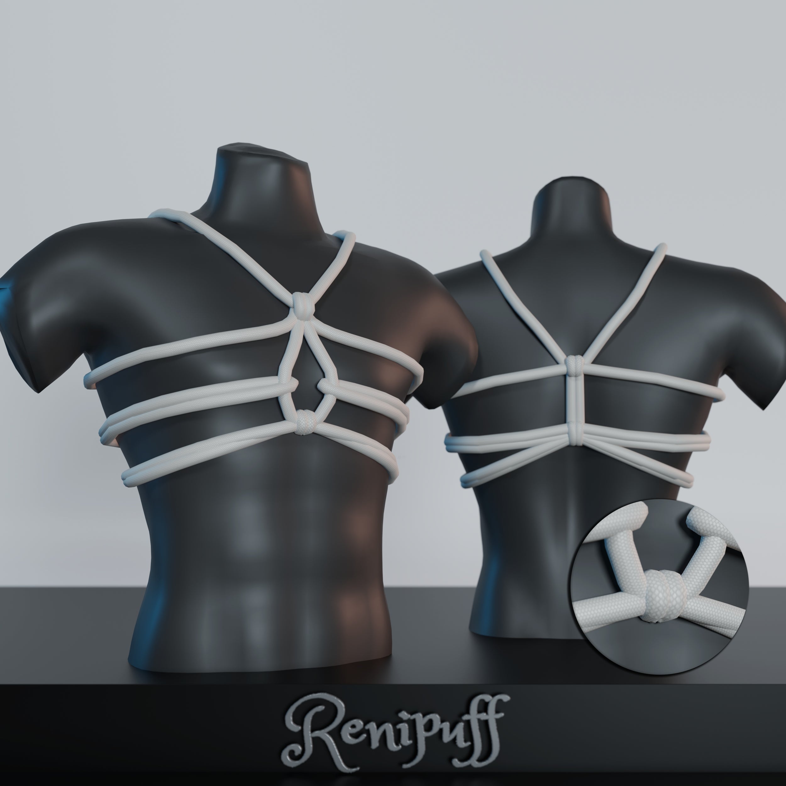 "Can't hide from me" Harness - Payhip