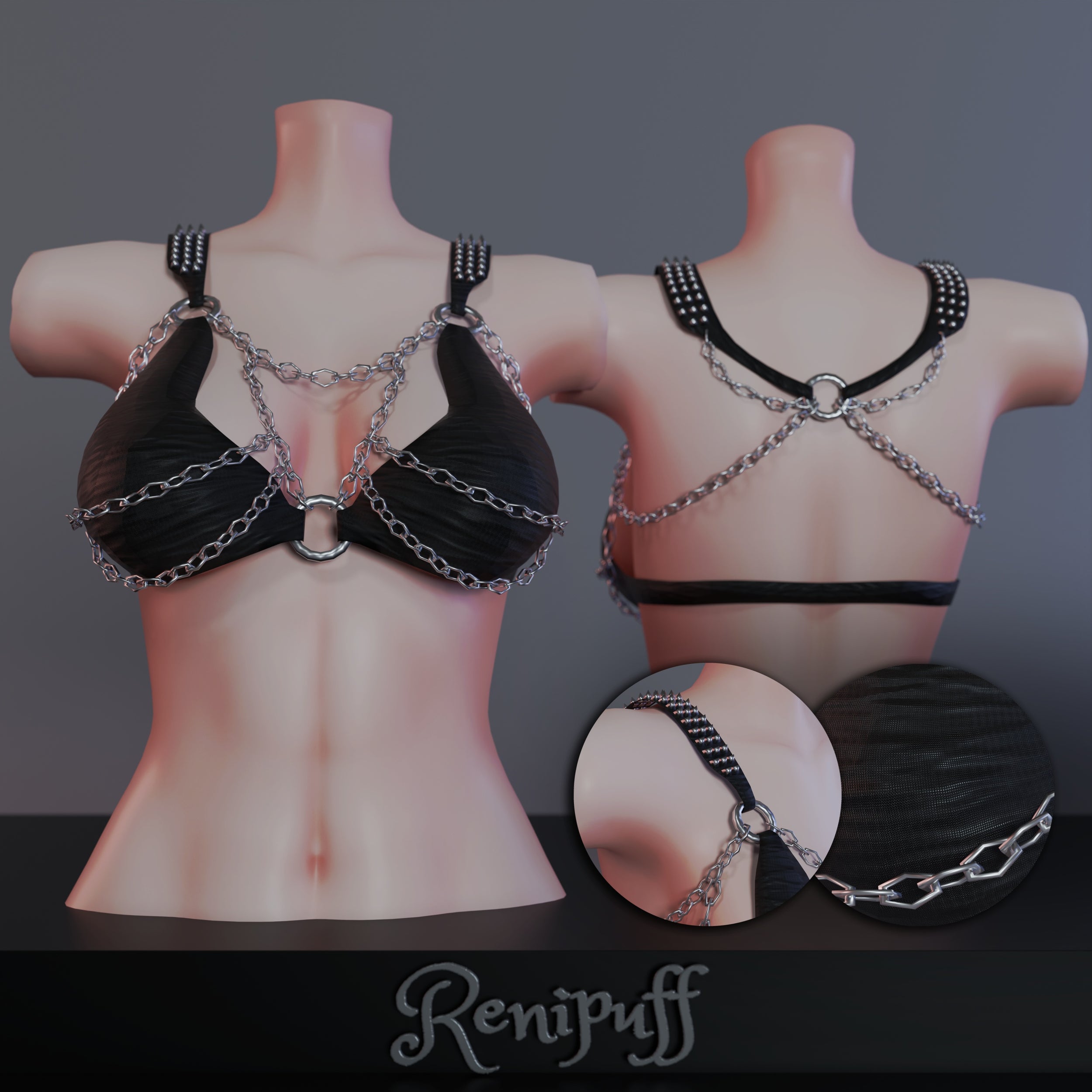 "Can't hide from me" Harness - Payhip