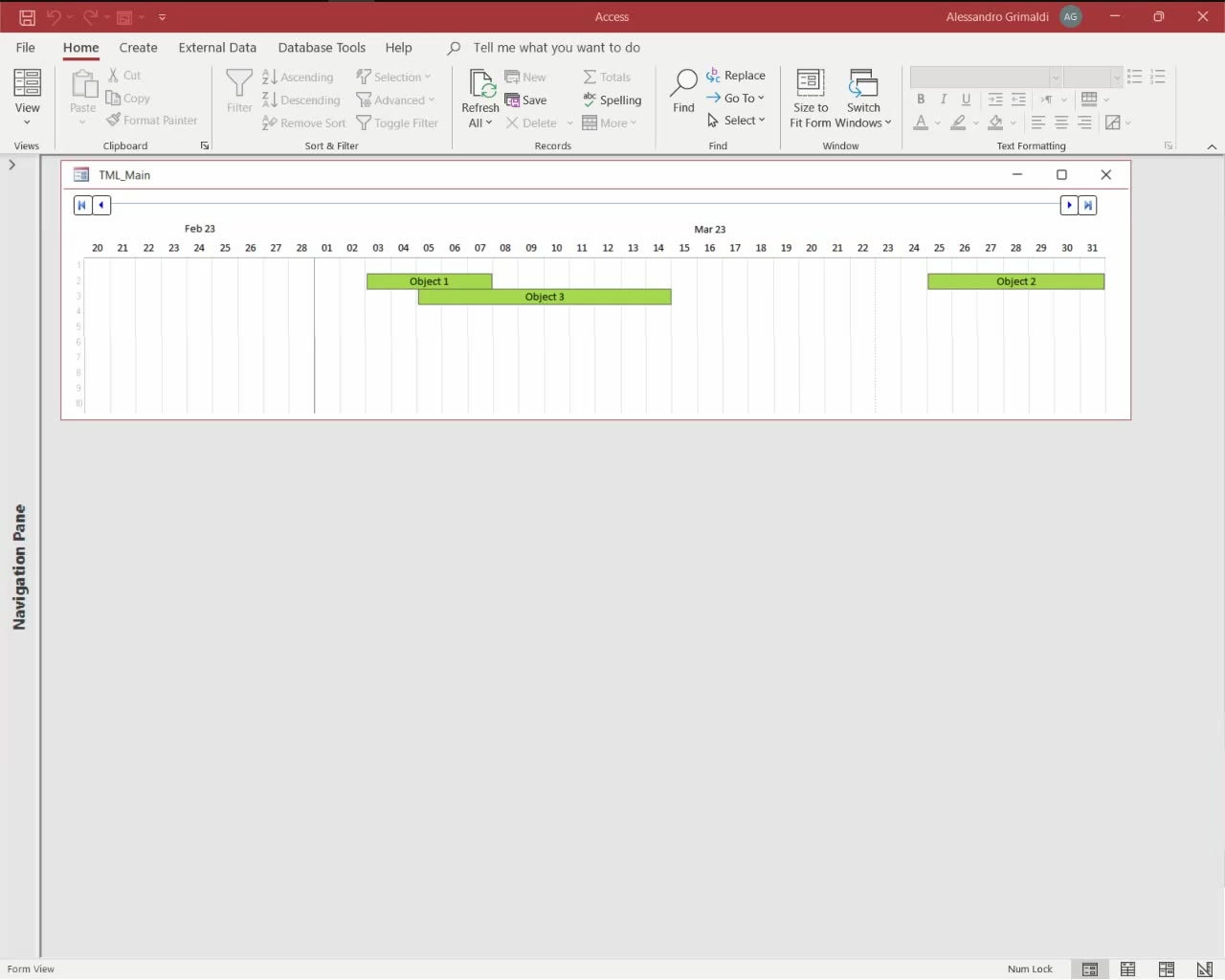 Scrollable timeline with MS Access. Part 3/3: Adding objects - Payhip