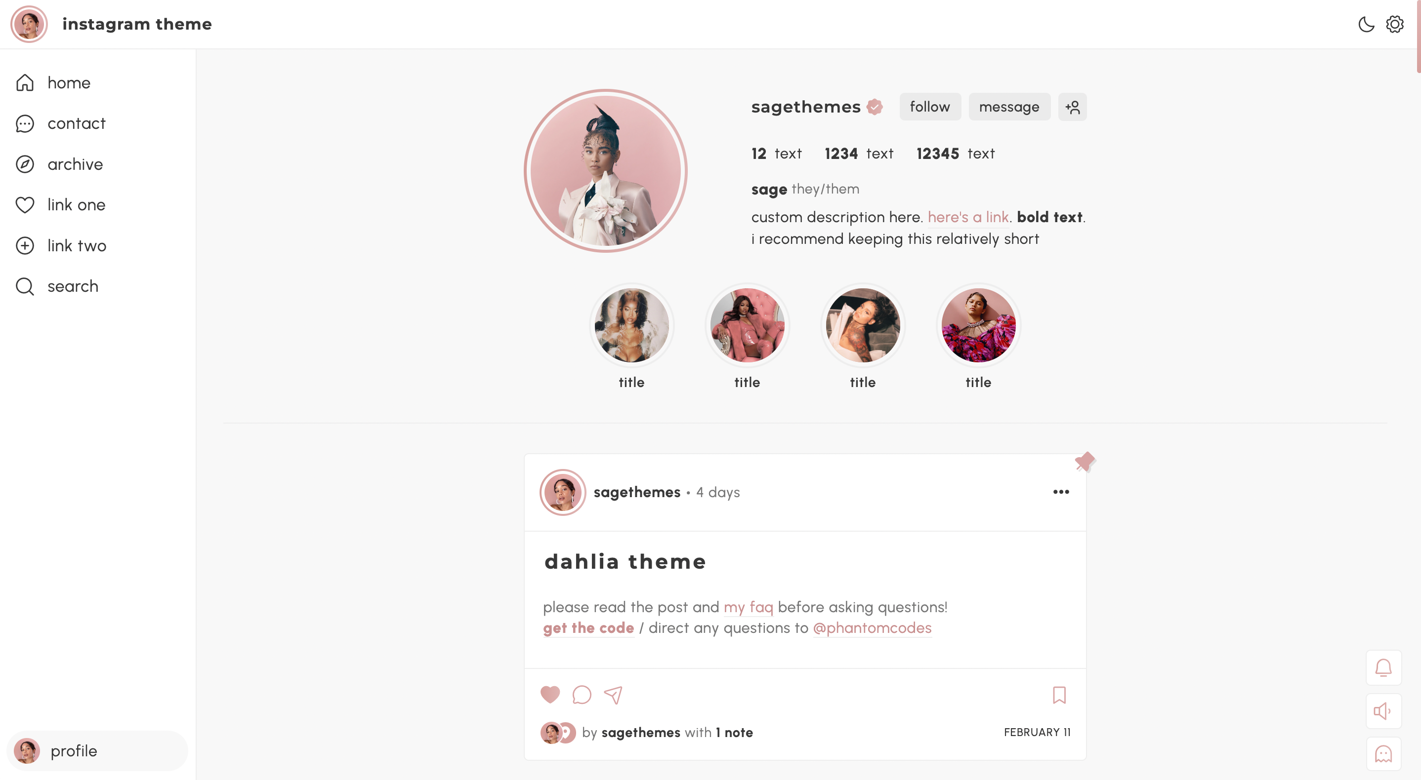 theme 26: claudia - Payhip