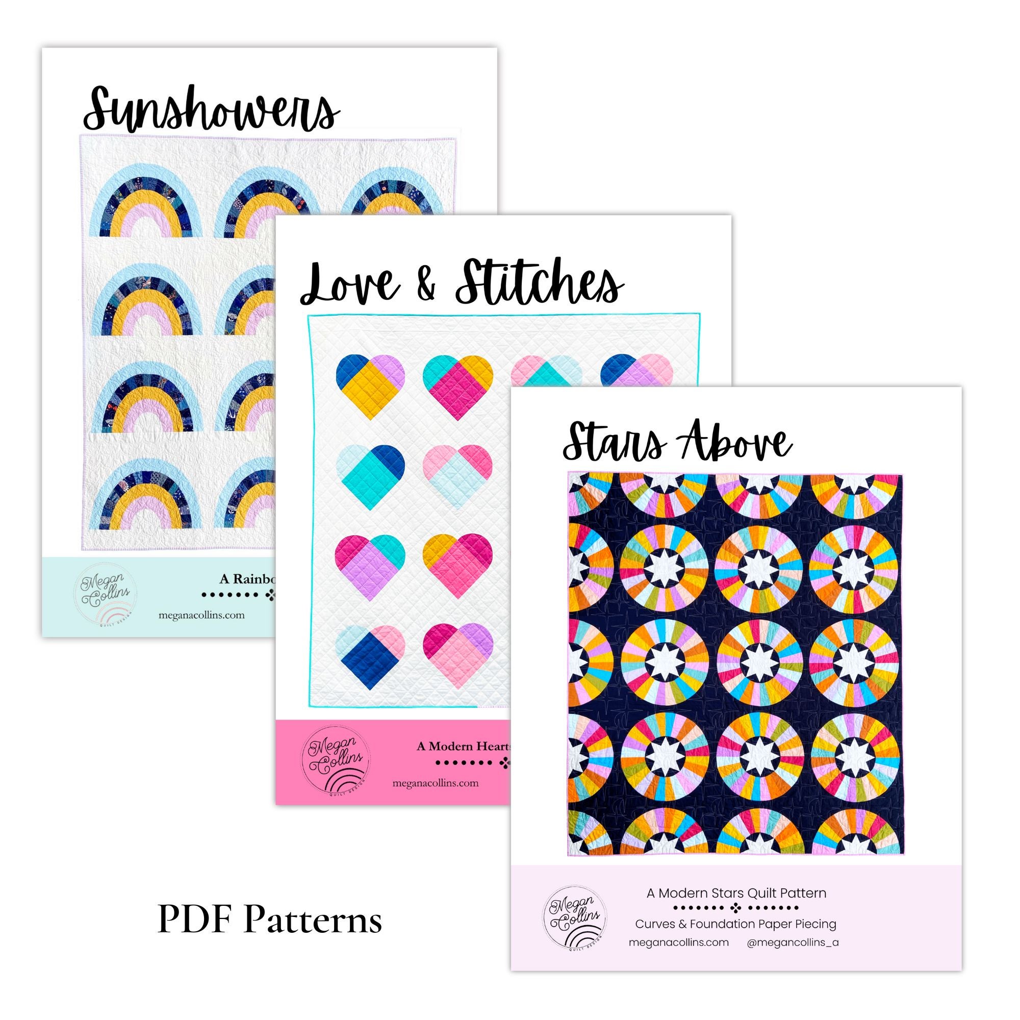 PDF Bestselling Quilt Patterns - Set of 3 - Payhip