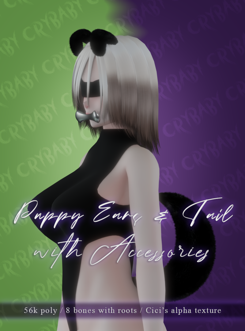Puppy Ears and Tail with Accessories - Payhip