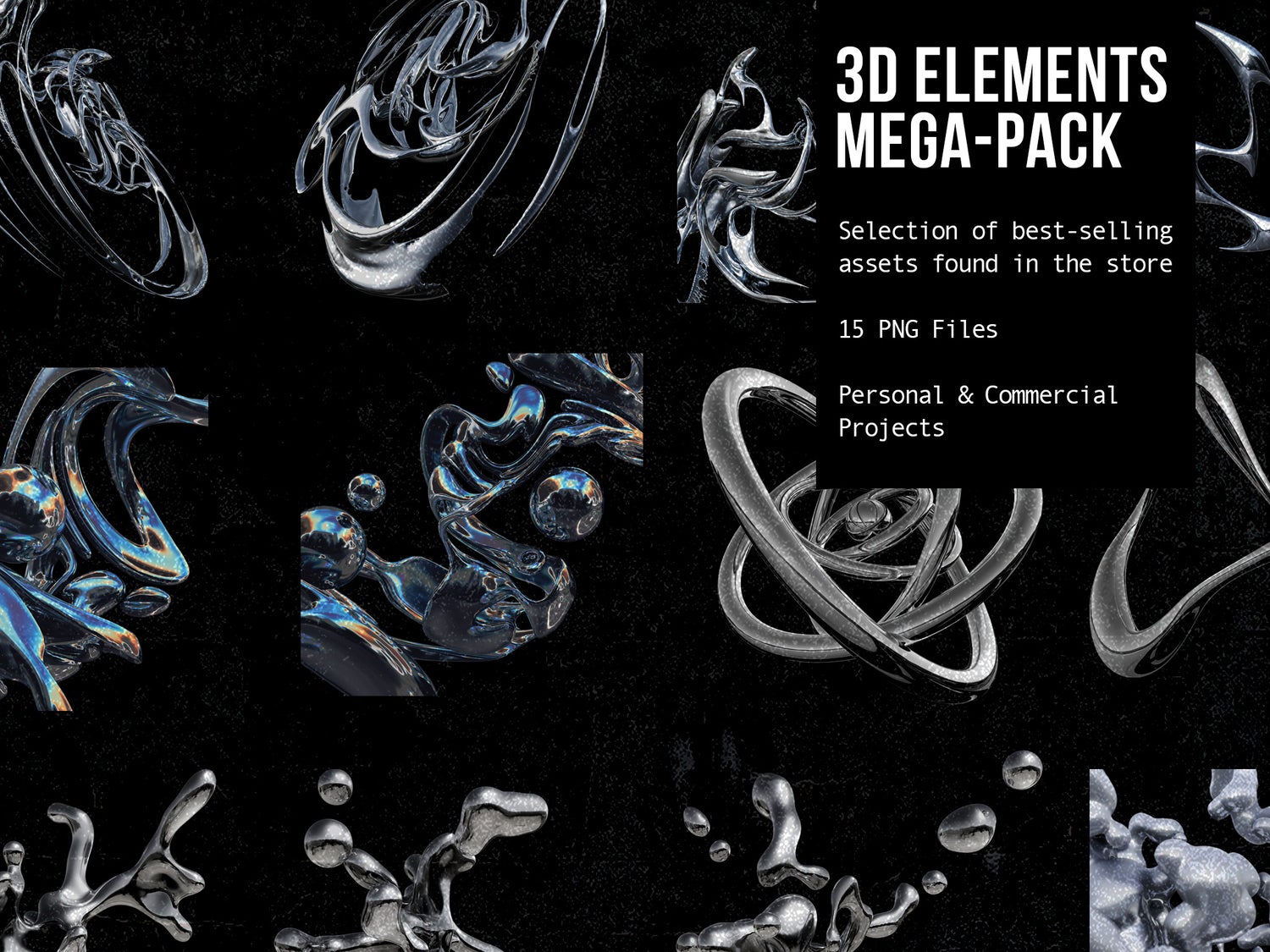 Silver Filaments Renders - Payhip