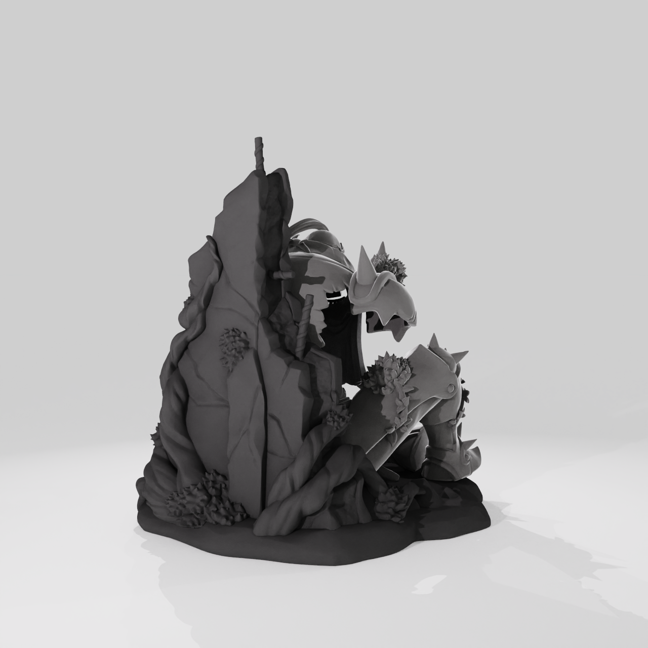 Alphonse Elric - Fullmetal Alchemist, STL 3D model design printable ...