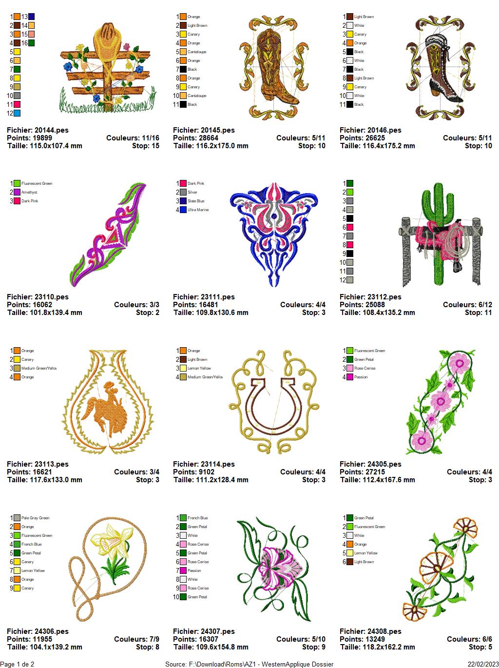 Western Applique pack - Payhip