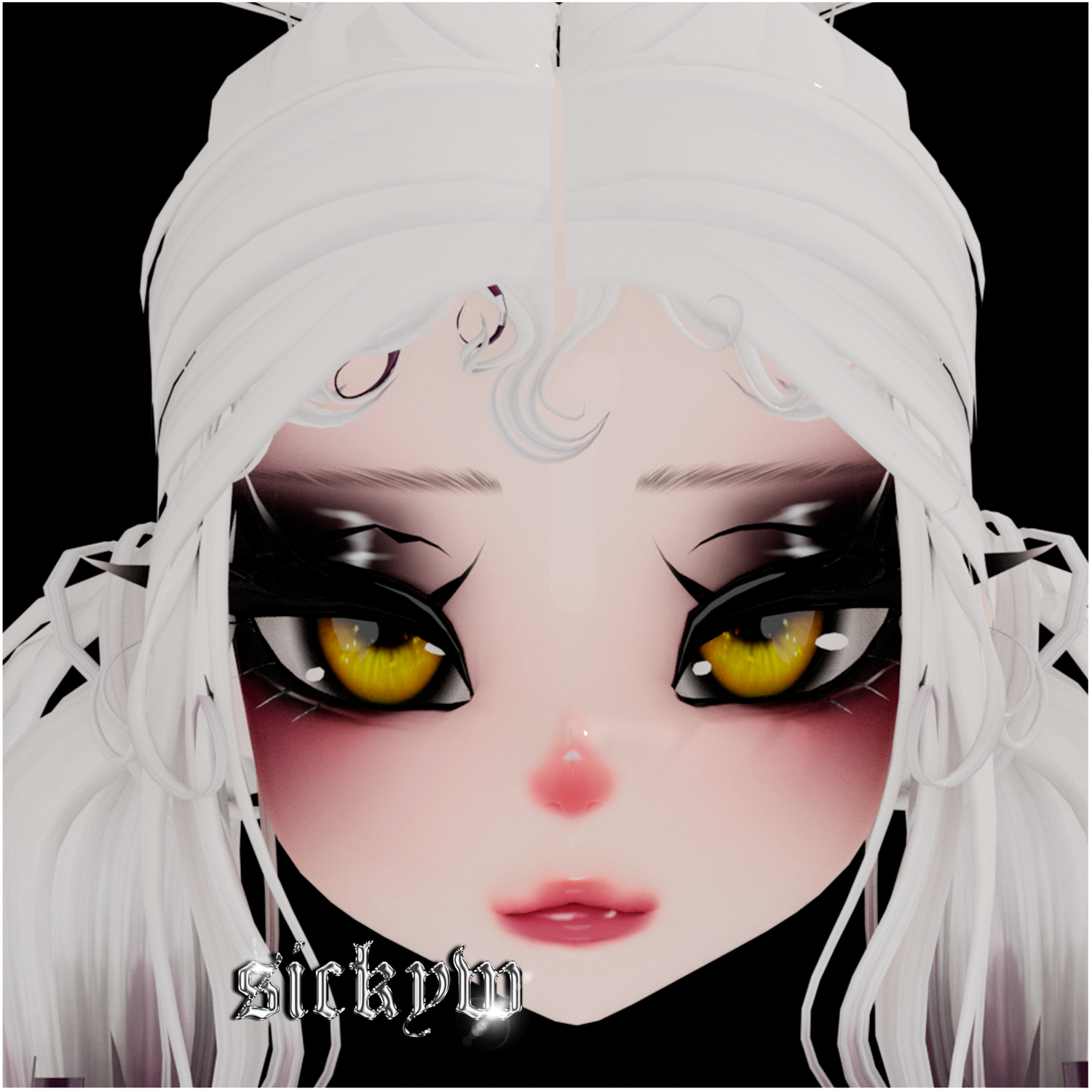 goth! texture for bunisu head v2 (4 tones) - Payhip