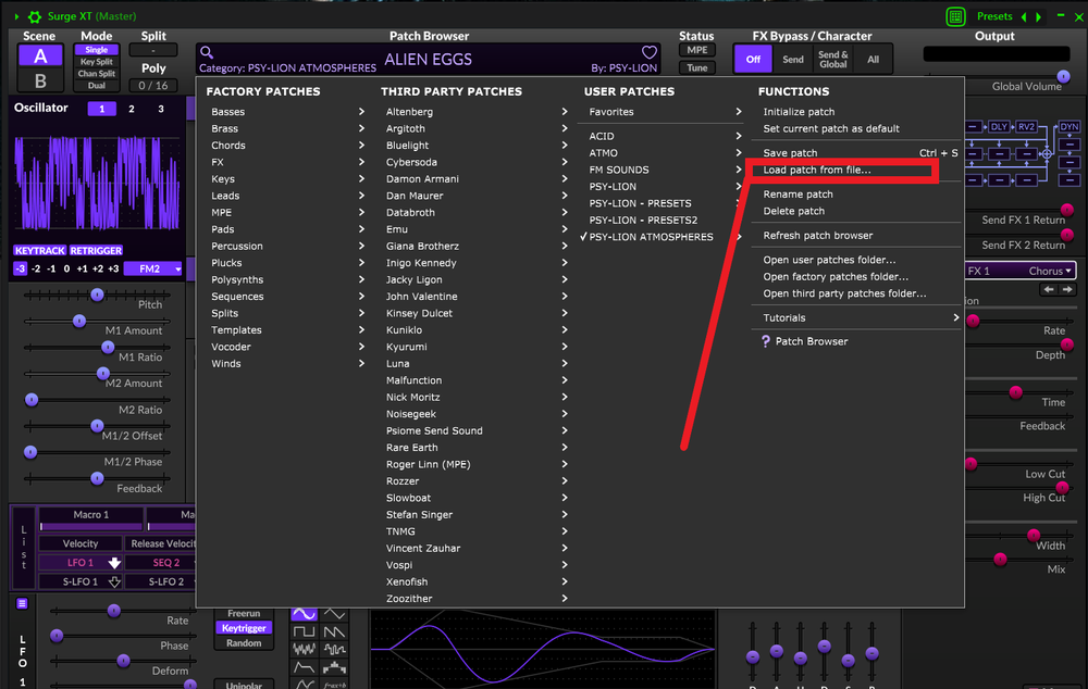 30 CINEMATIC presets for SurgeXT