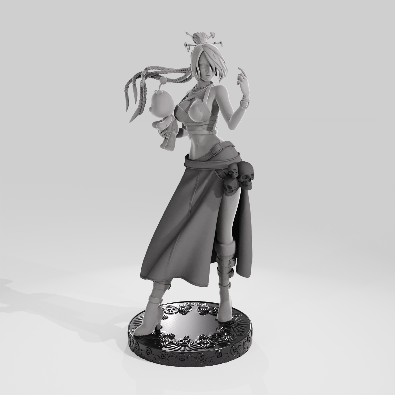 Lulu - Final Fantasy, STL 3D model design printable file - Payhip