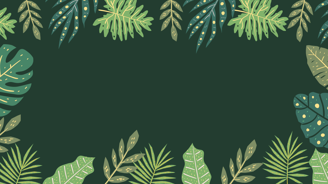 Tropical Greenery Zoom Background - Payhip
