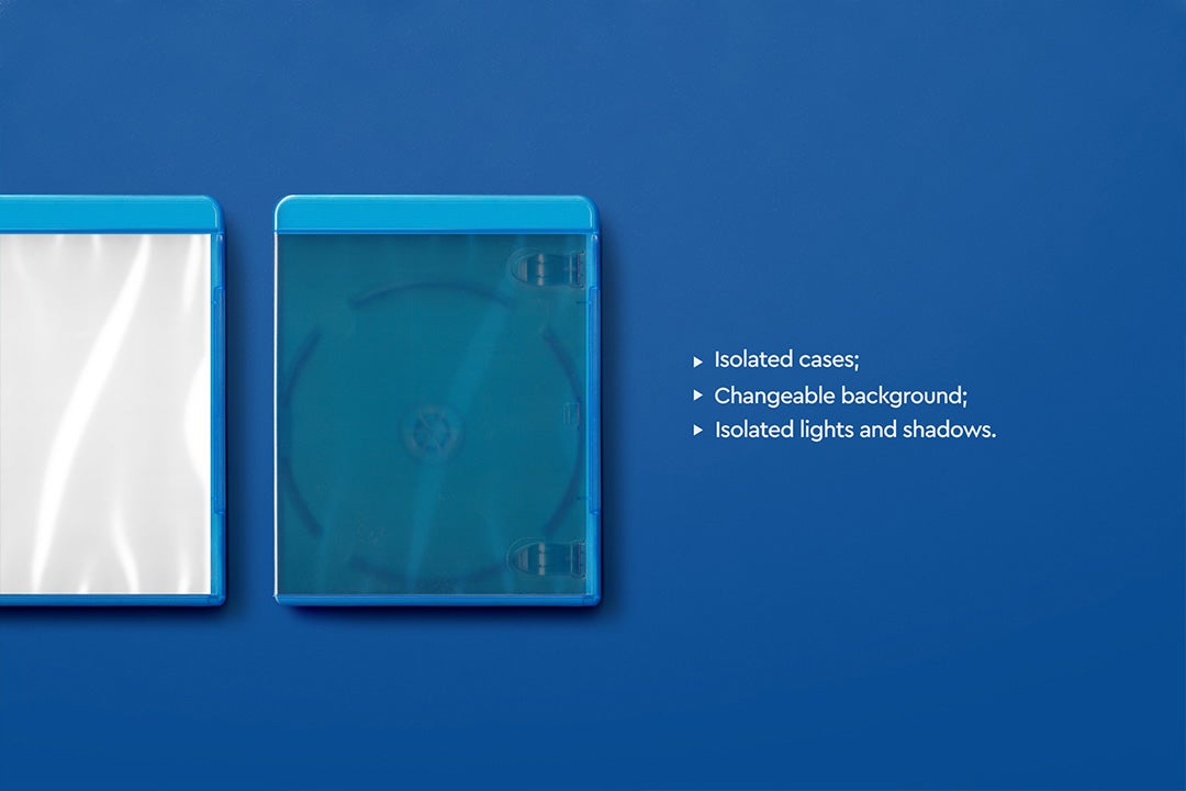 Blu-Ray Case Mockup Cover - Payhip