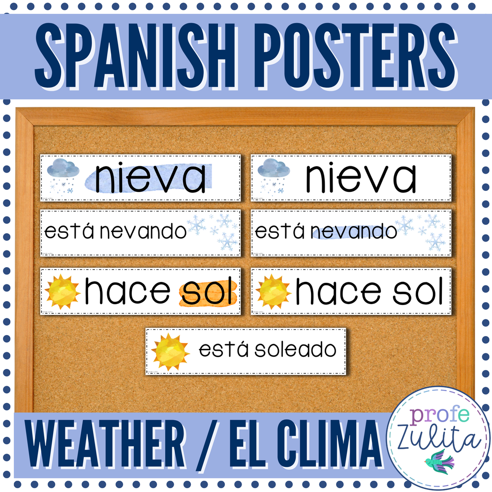 31 Spanish Adjectives Word Wall Posters - 2 Sizes - Payhip