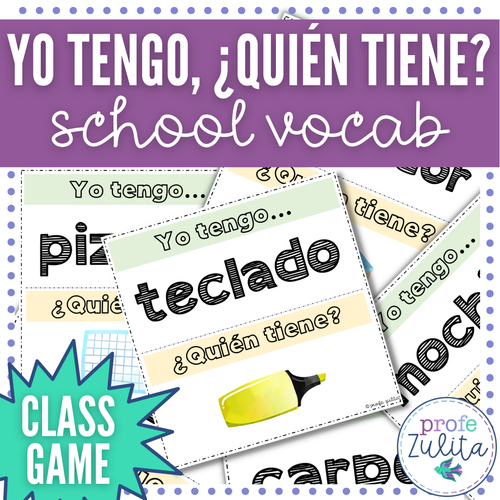Yo tengo, quién tiene game for Practicing Emotions Vocabulary in ...