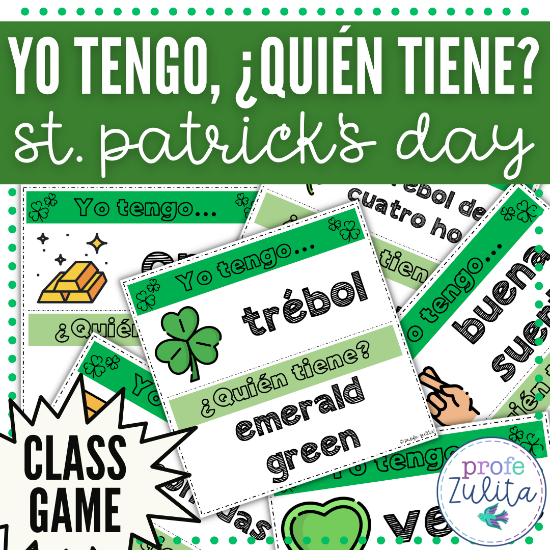 Yo tengo, quién tiene game for Practicing Emotions Vocabulary in ...