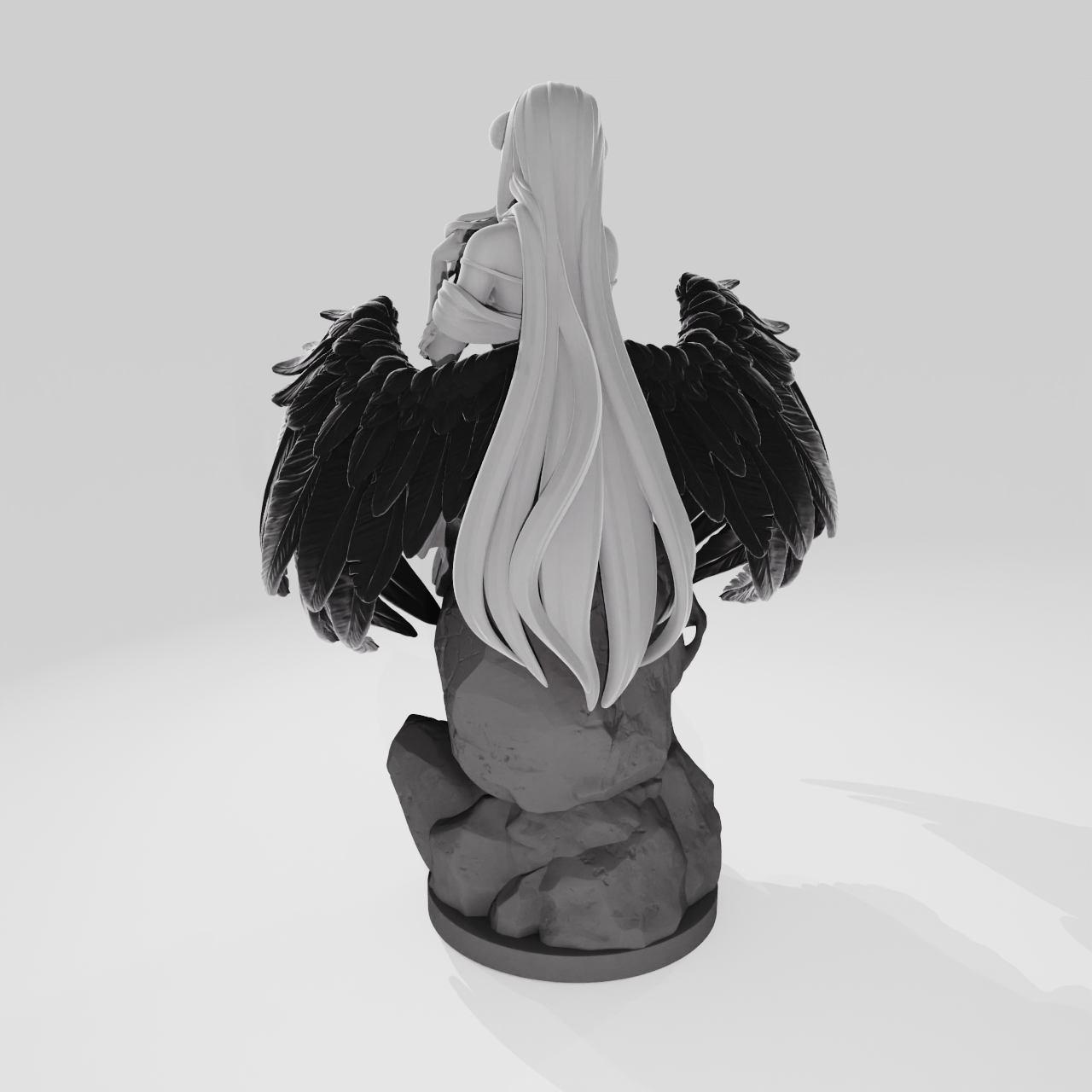 Albedo - Overlord, STL 3D model design printable file - Payhip