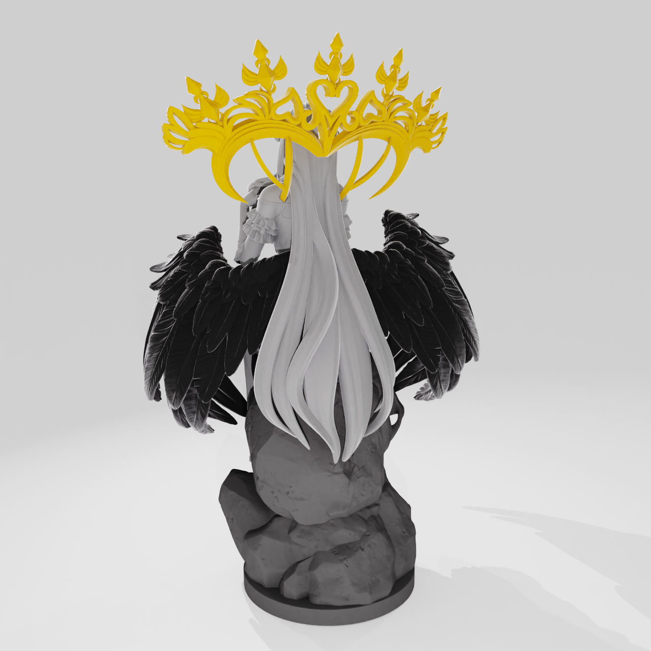 Albedo - Overlord, STL 3D model design printable file - Payhip