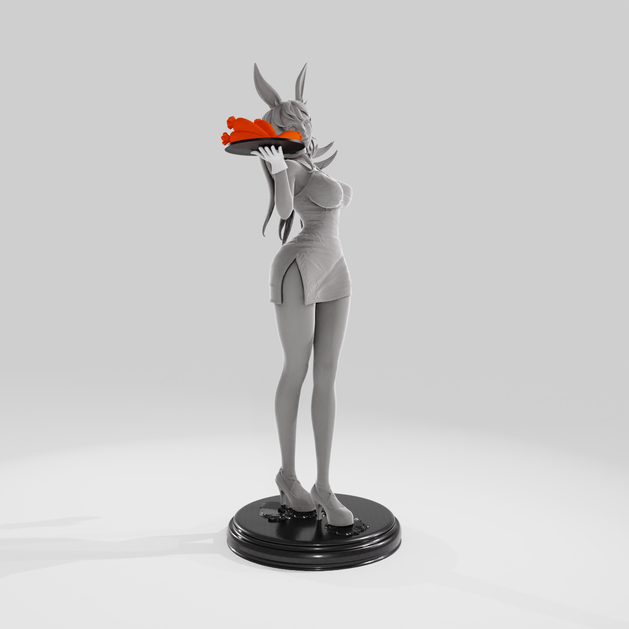 Sexy Rabbit Girl, STL 3D model design printable file - Payhip