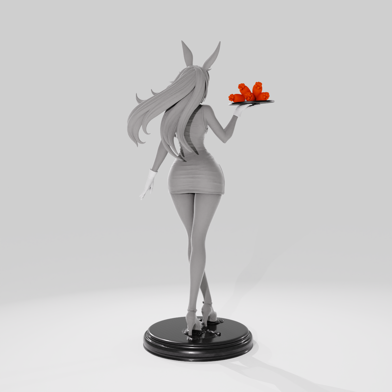 Sexy Rabbit Girl, STL 3D model design printable file - Payhip