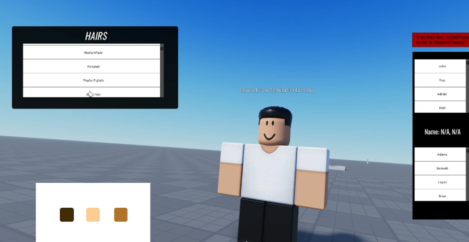 [FOR SALE] ROBLOX STUDIO HOOD R6 CHARACTER CREATION SIMPLE - Payhip