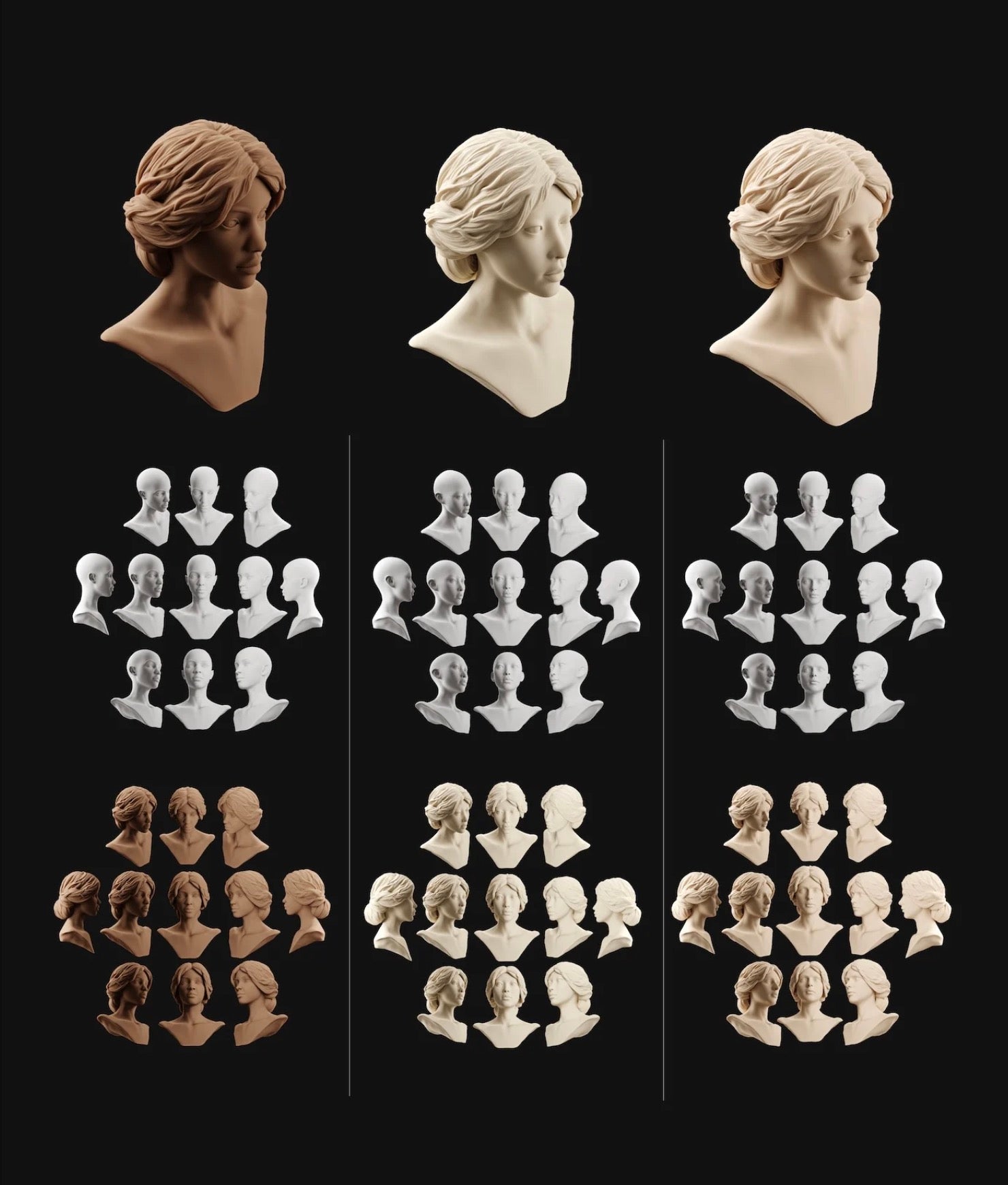 Basic heads to build upon - Payhip