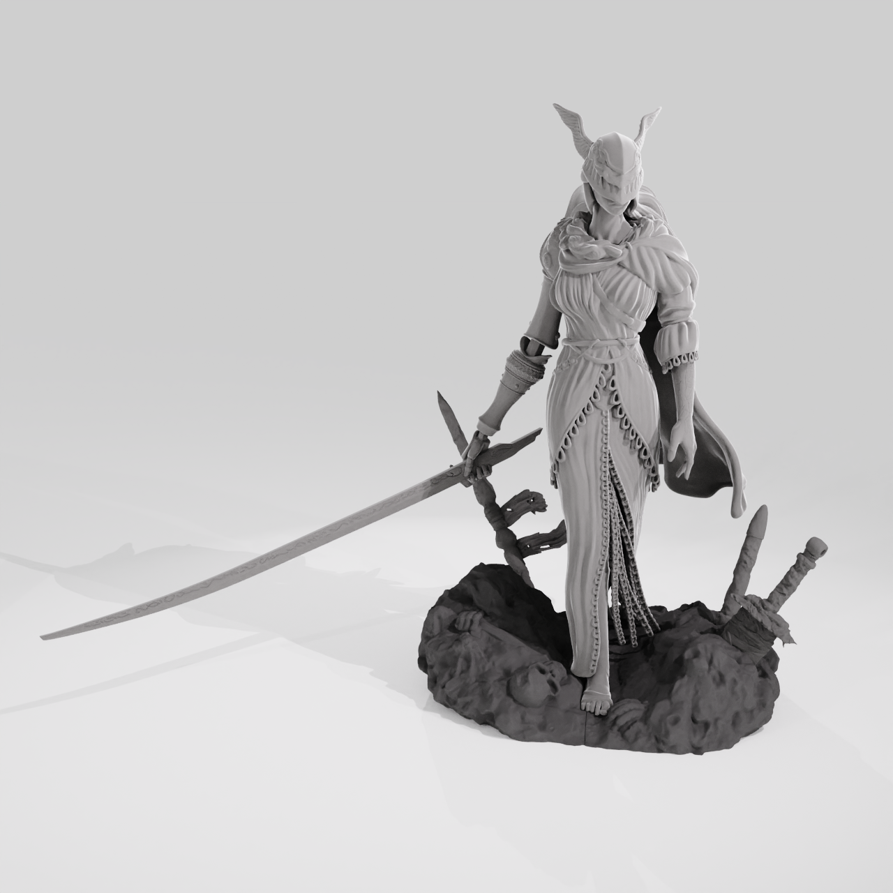 Malenia - Elden Ring, STL 3D model design printable file - Payhip