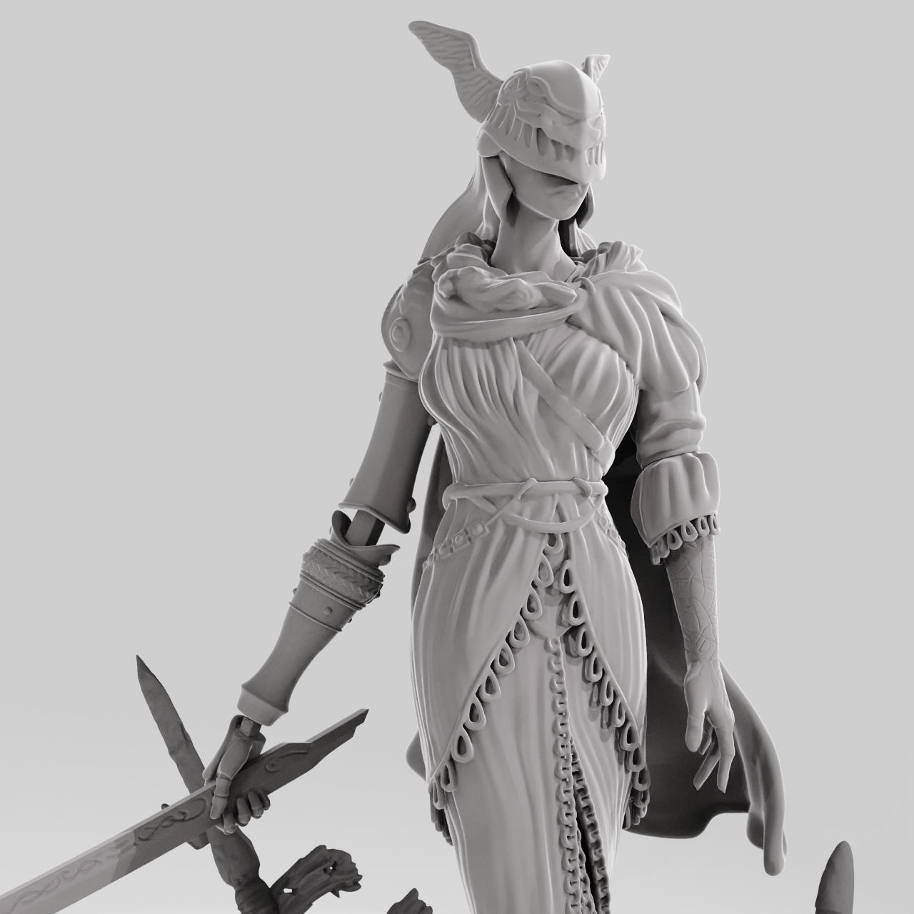 Malenia - Elden Ring, STL 3D model design printable file - Payhip