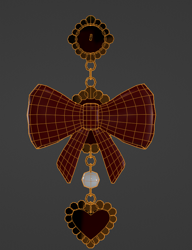 Earrings 1 - Vrchat Asset - Payhip