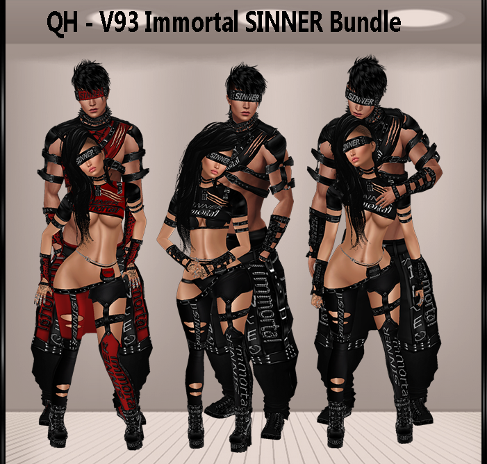 QH - V93 Immortal SINNER Couple Bundle GA & AP - Payhip