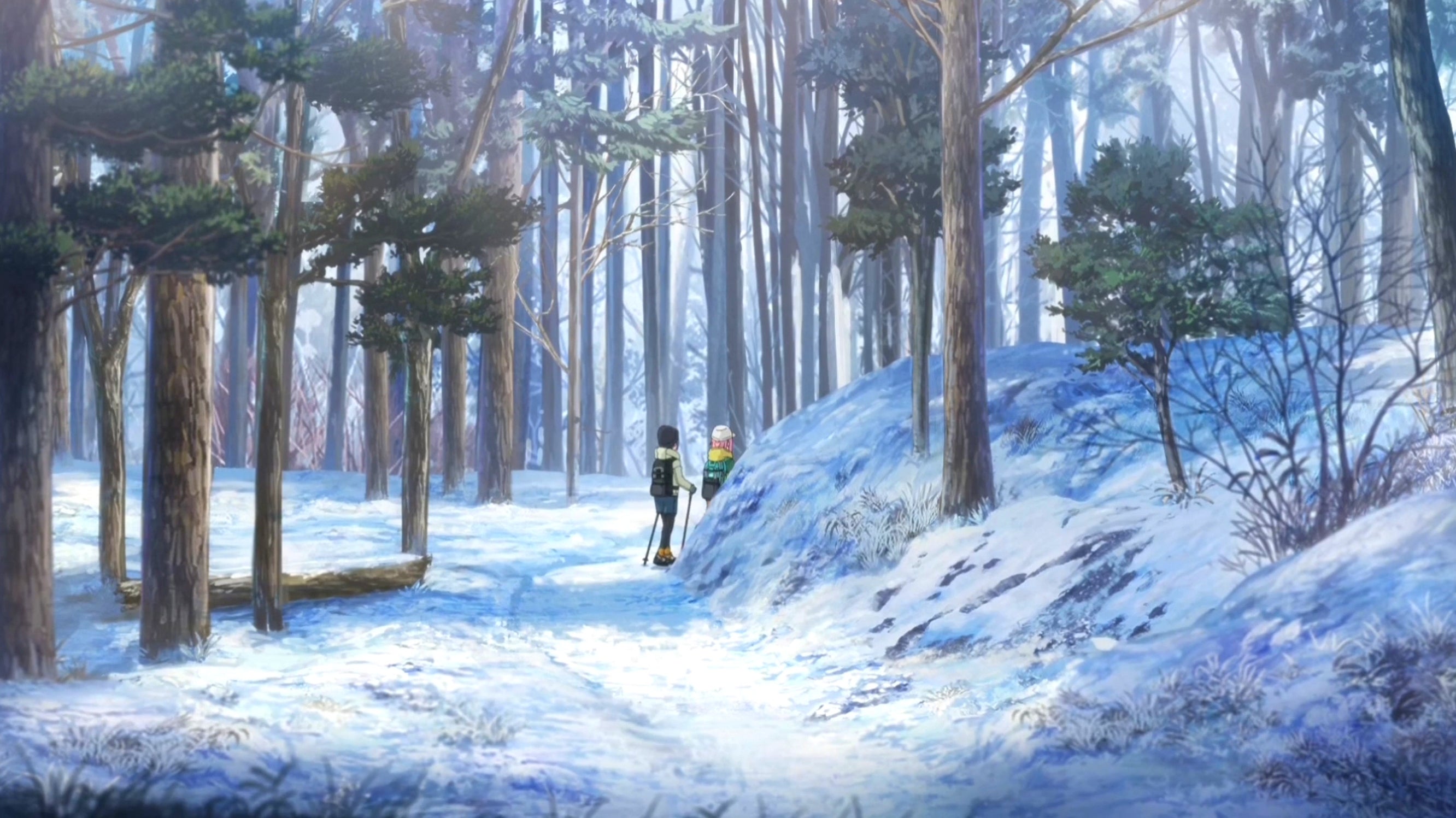 Snow in Late December (Beautiful Anime Scenery of Winter & Nature) 【AMV ...