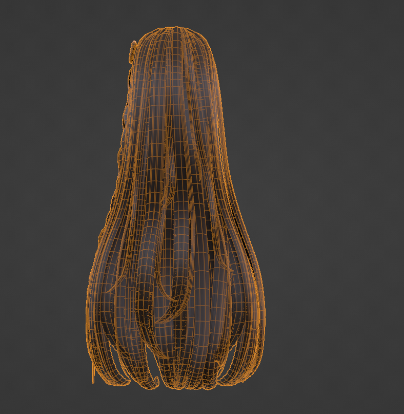 Straight Long Hair - Vrchat Hair Commission (Not Available Yet)) - Payhip