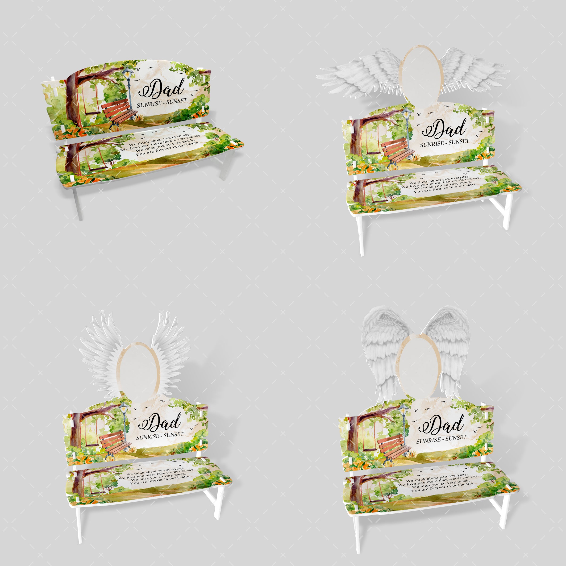 Bench Landscape Memorial Bundle #4 - Payhip