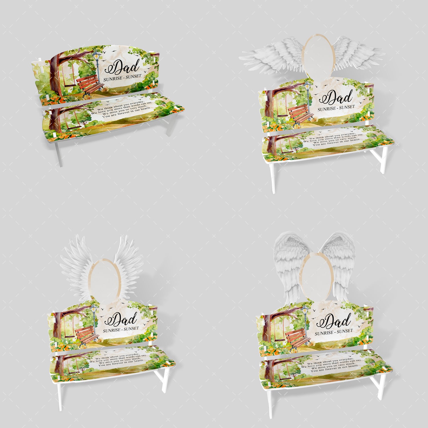 Bench Landscape Memorial Bundle #4 - Payhip