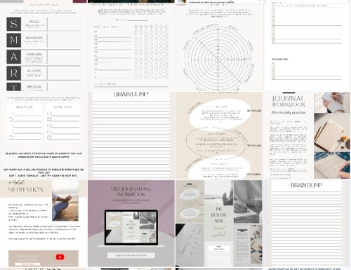 The healthy mind journalling workbook - Payhip