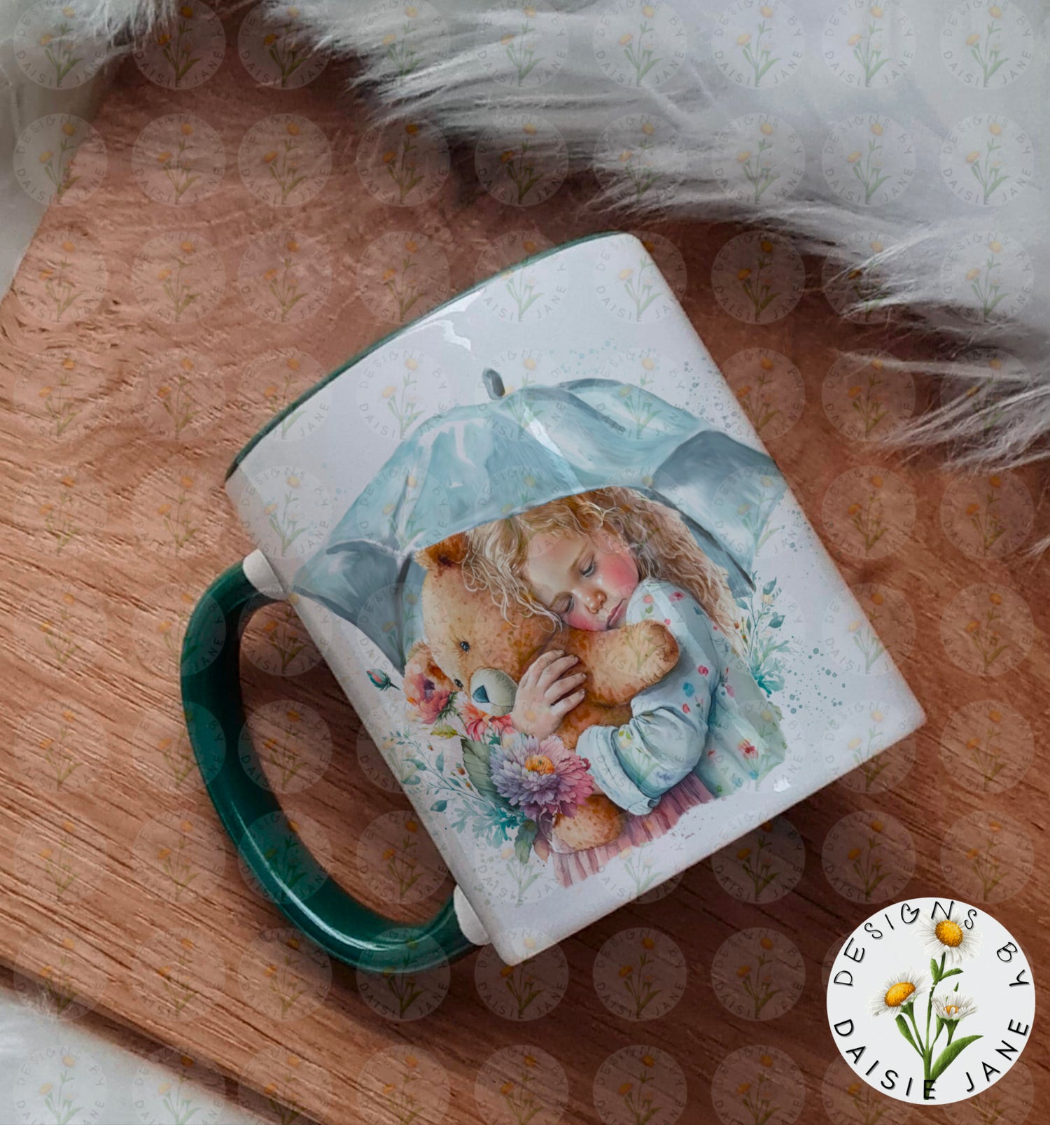 Watercolour Teddy Bear Hugs - Payhip