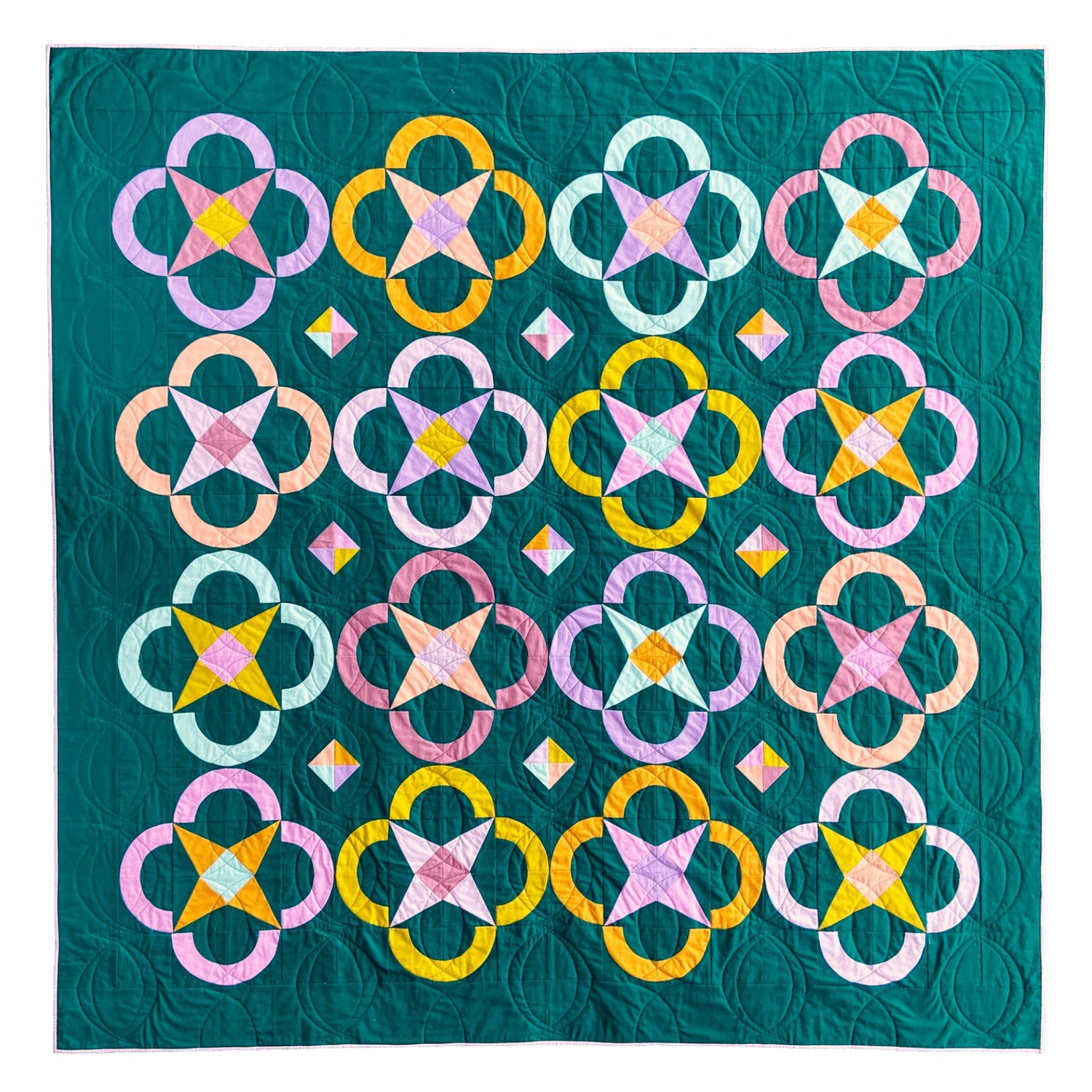 PDF Rainbow Sky Quilt Pattern - Payhip