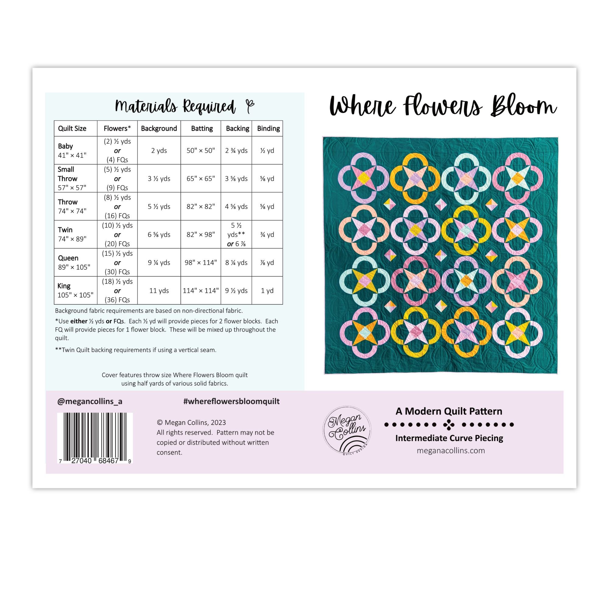 Print Flight Quilt Pattern - Payhip