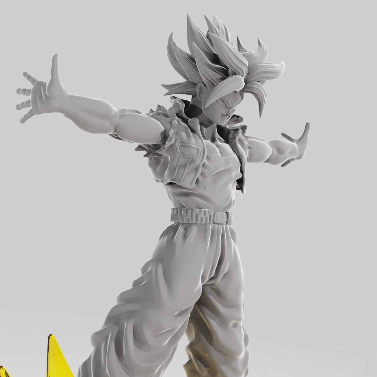 Trunks - Dragon Ball, STL 3D model design printable file - Payhip