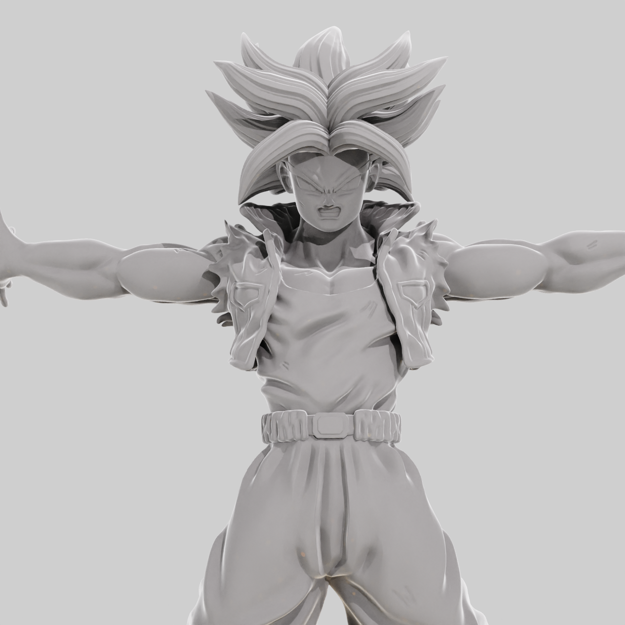 Trunks - Dragon Ball, STL 3D model design printable file - Payhip