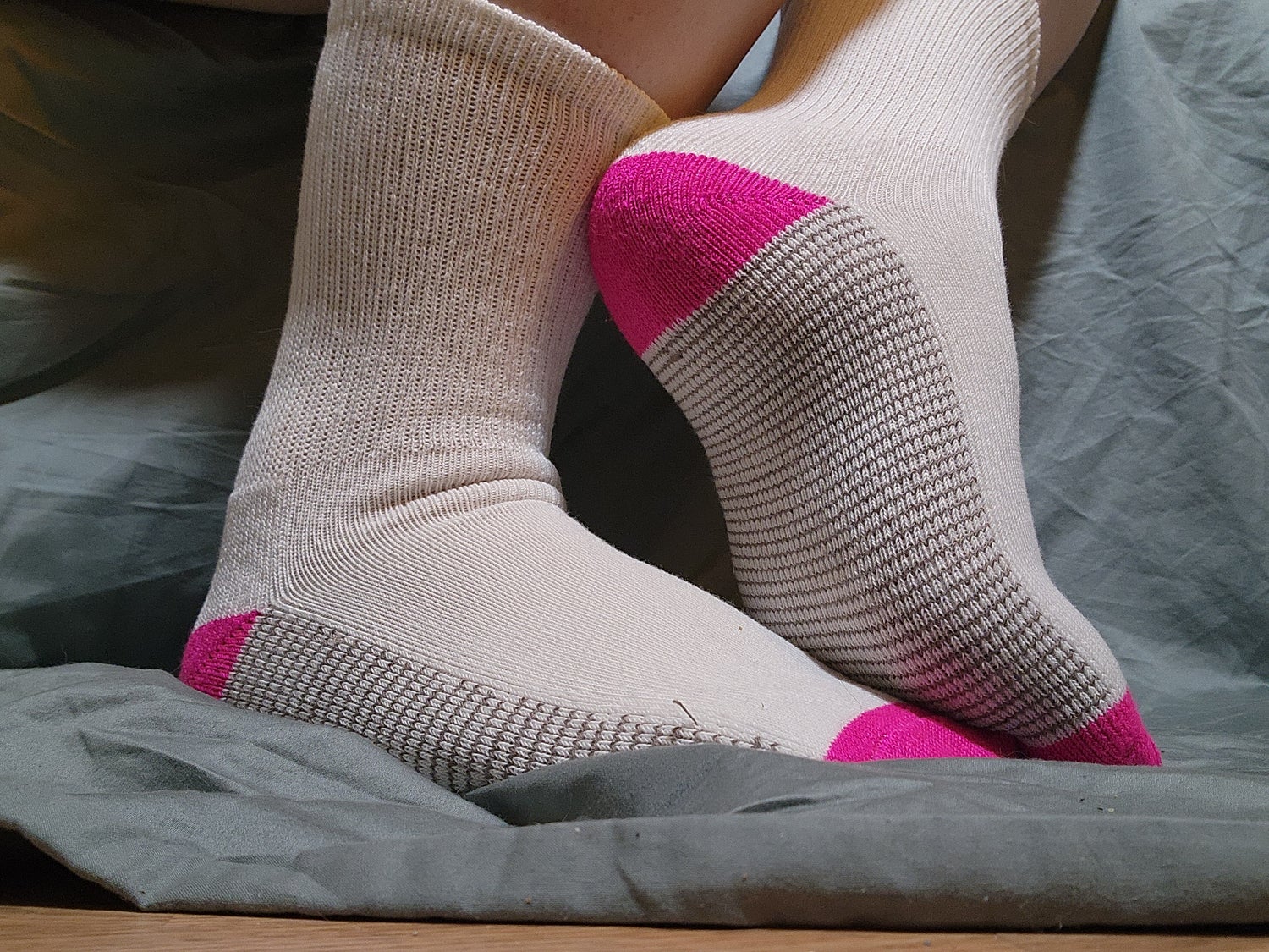 Pink Tipped Socks - Payhip