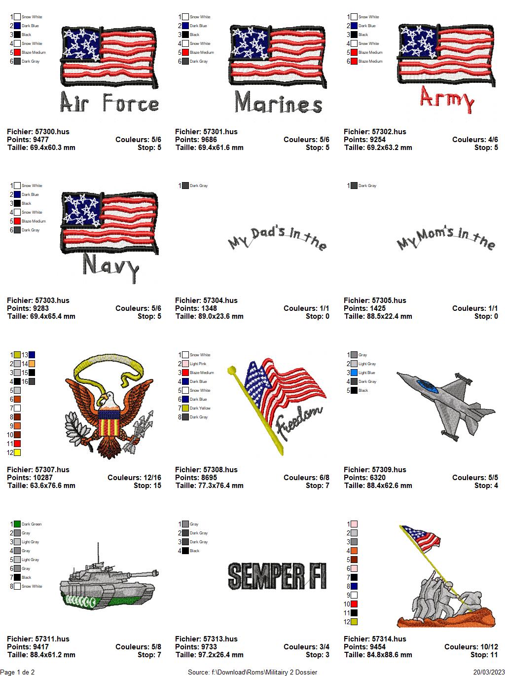 Military designs Pack 2 - Payhip