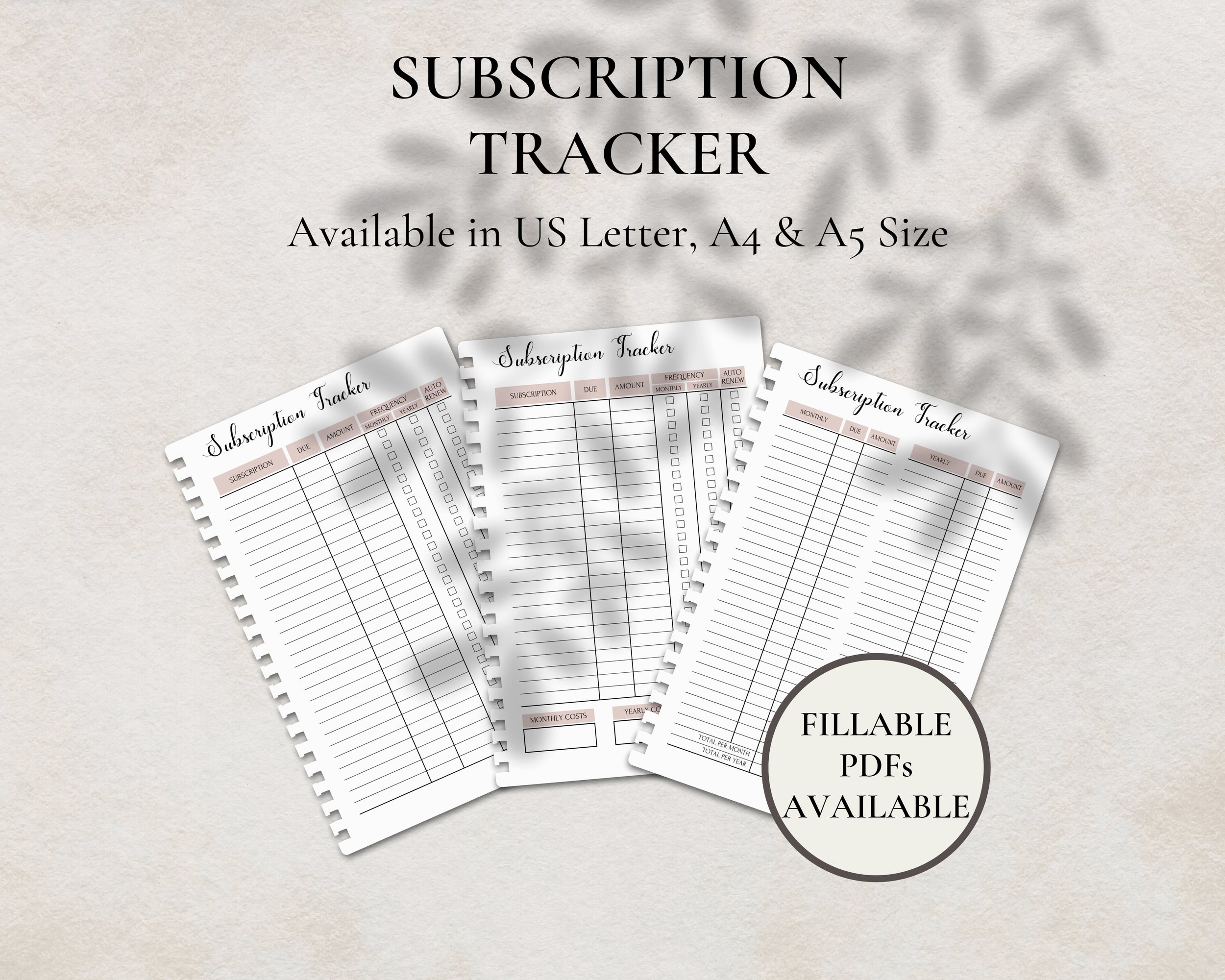 Yearly Planner & Review Inserts - Payhip