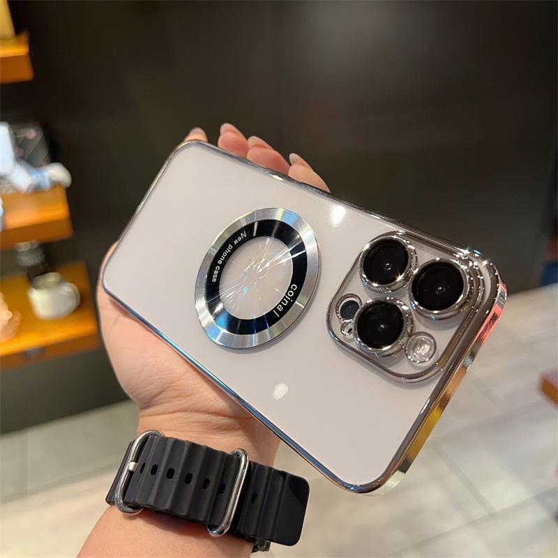 New Apple iPhone Phone Case Cover Magsafe Magnetic Suction With Camera Protector For iPhone14 ...