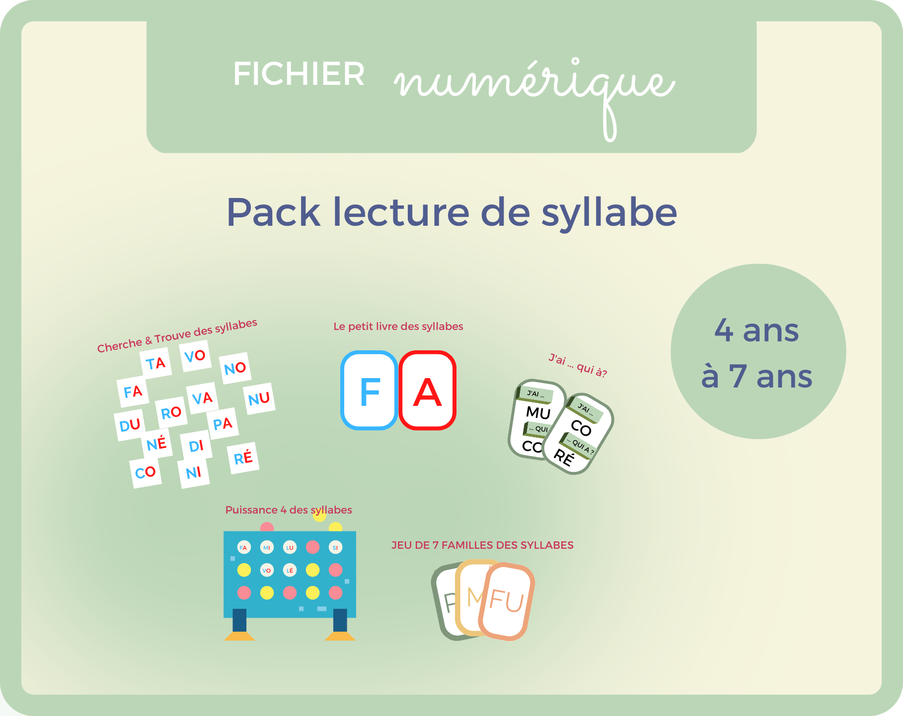 pack lecture de syllabe - Payhip