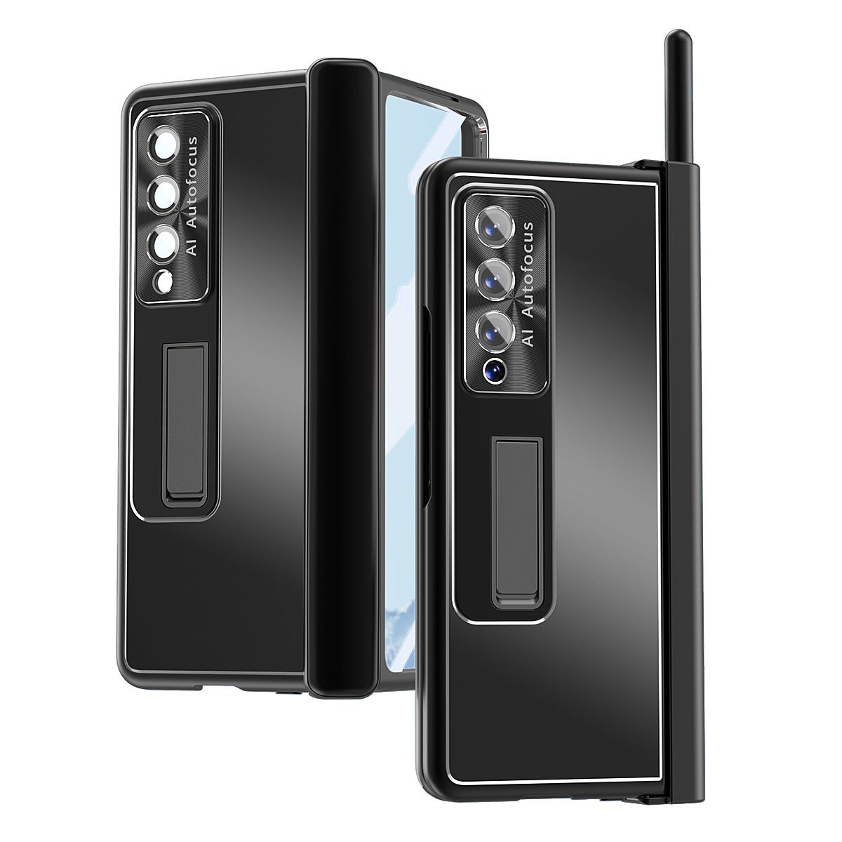 New Samsung Z Fold 4 Z Fold 3 5G Phone Case Aluminum Alloy Two Hinge ...