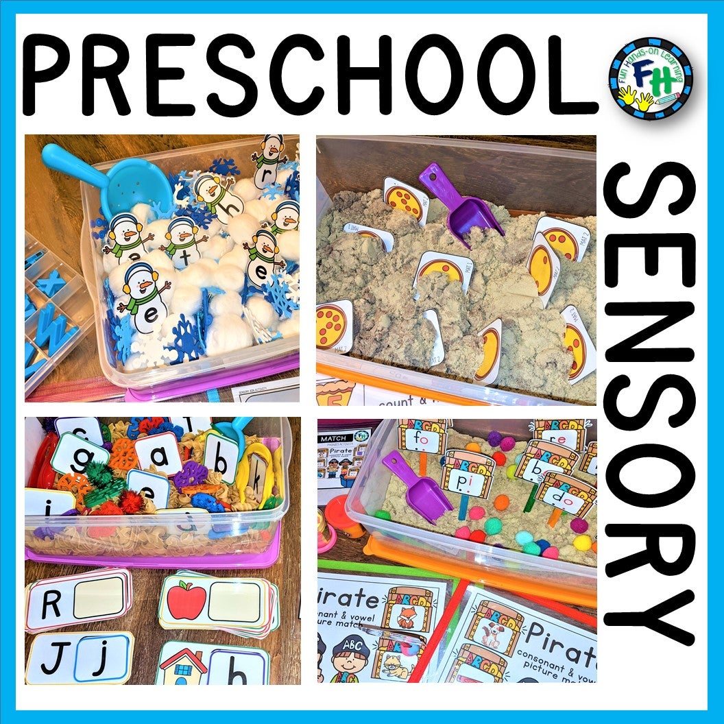 Pre-K Sensory Bin Activity Bundle - Payhip