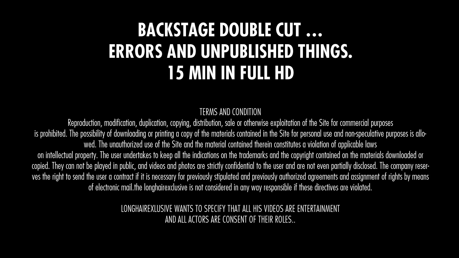 Backstage double hair cut - Payhip