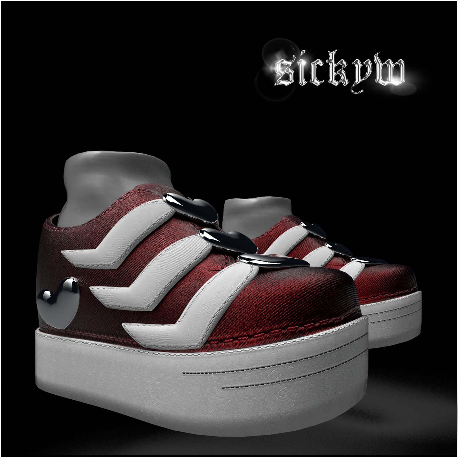 hearty shoes ( check images, 8 textures) VRCHAT assets - Payhip